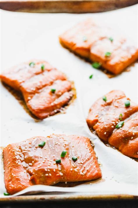 Maple Tahini Roasted Salmon Healthy Seasonal Recipes