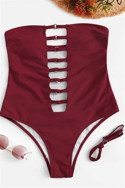 Oem High Quality Swimwear Packaging Missadola Fashion Hollowed Out