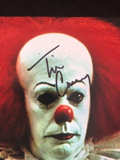 Tim Curry Pennywise Hand Signed 8x10 Autographed Photo Hologram