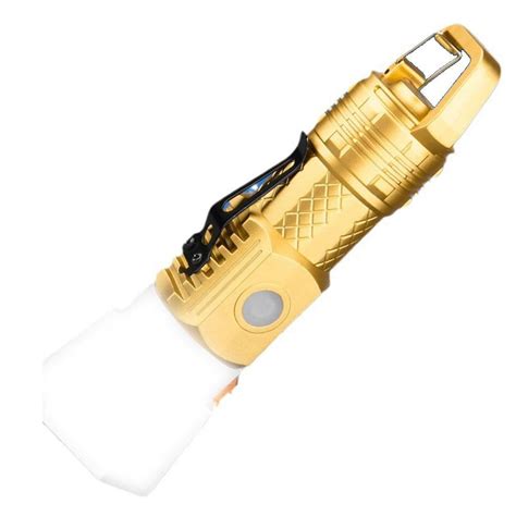Cairoyar Linterna Táctica Led Superbrillante De 800 Lúmenes Recargable