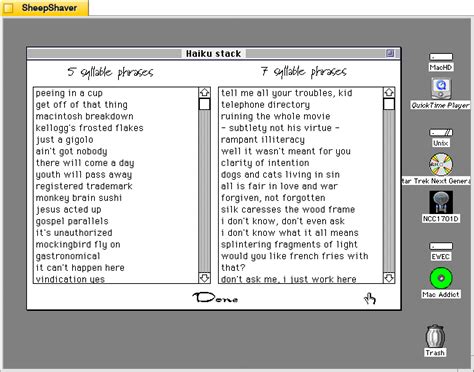 Haiku 0 2 Hypercard Stack Dynamic Subspace