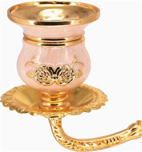 Roselife Kaarsenhouder Met Armen Candelabra Europese Stijl Metalen Kaarsenhouder Bol