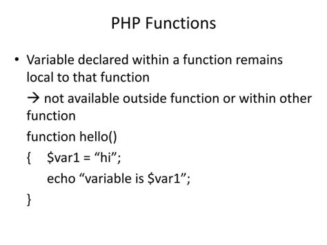 42 Php Function Pdf