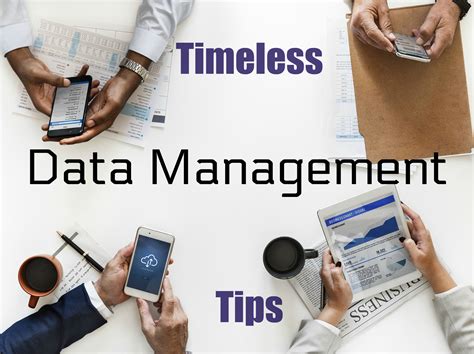 Timeless Data Management Tips ⋆ The Stuff Of Success