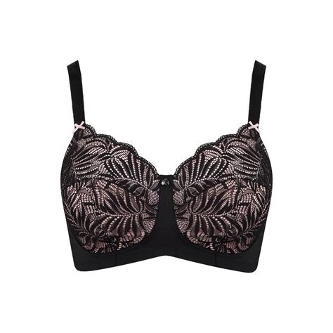 Radiate Lace Wirefree Bra Blush Black Rose And Thorne