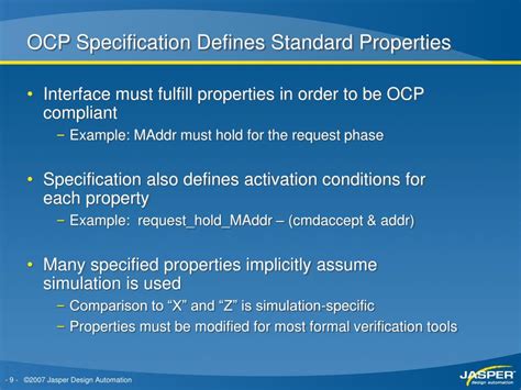 Ppt Formally Verifying Ocp Based Design Ip Powerpoint Presentation