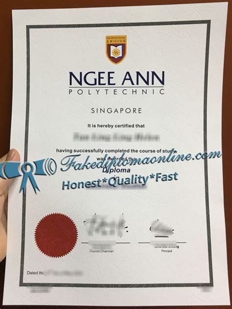 Ngee Ann Polytechnic Fake Diploma Buy Singapore Degree Online