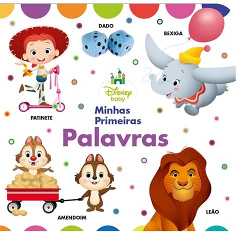 Livro Disney BABY Minhas Primeiras Palavras Starhouse Mega Store