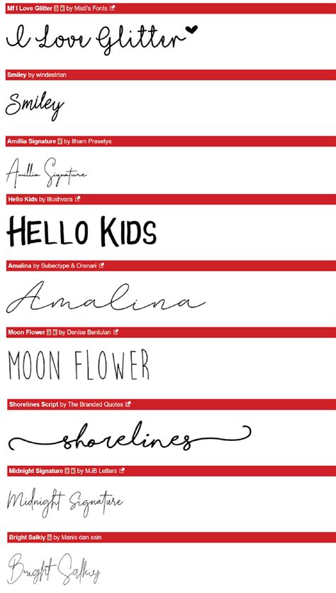 Writing Fonts For Cricut Artofit