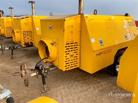 2015 Wacker Neuson Hif1200 144000 Btu Flameless Space Heater Ritchie
