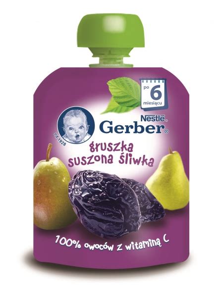 Детское питание Gerber Пюре груша и чернослив - «Главный признак ...