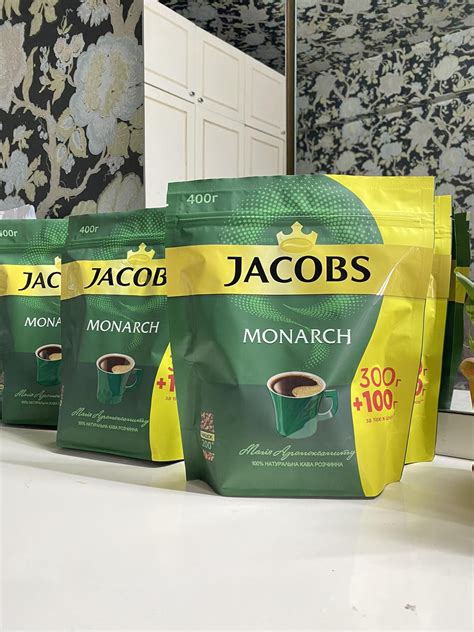 Jacobs Monarch 400г Якобс Монарх Розчинна кава Сублімована кава Якобз ...