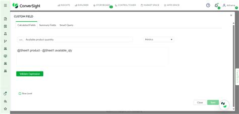 calculated fields — conversight documentation