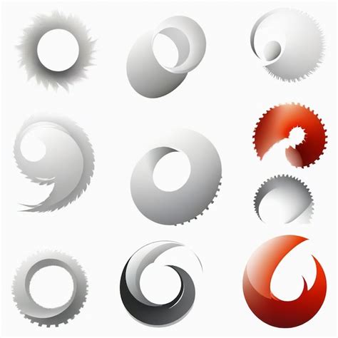 Reverse Vector Set White Background Isolated A High Qual Premium Ai