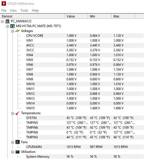 Cpuid Hwmonitor