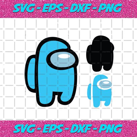 Among Us Cyan Impostor Svg Among Us Svg Cyan Impostor Svg Among Us Impostor Svg Impostor Svg