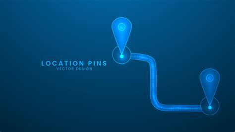 Map Of Location Pins Or Navigation Locator Map GPS Direction Pointer Vector Illustration With