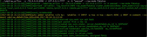 Githubwangyu Udp2raw A Tunnel Which Turns Udp Traffic Into Encrypted