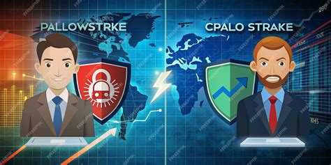Premium Photo Palo Alto Networks Vs Crowdstrike A Comparison Of