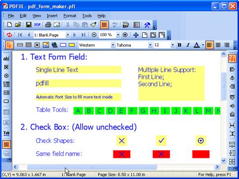 Pdfill Form Filler With Writer And Tools Pdf Dokumente