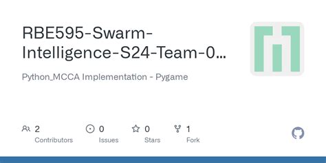 Python Mccamainpy At Main · Rbe595 Swarm Intelligence S24 Team 02