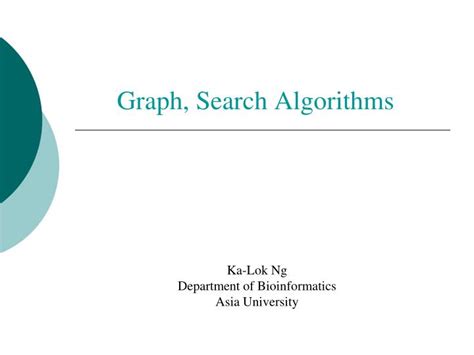 Ppt Graph Search Algorithms Powerpoint Presentation Free Download