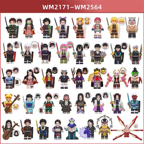 Убийца демонов Серия Минифигурки блоки Истребительдемонов Накиме купить на Ozon по низкой цене