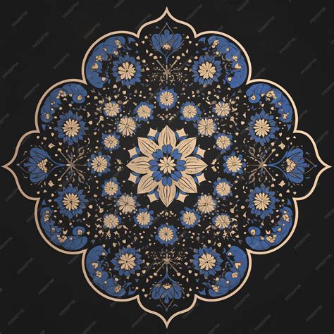 Premium Vector Indian Mughal Patterns With Royal Designs
