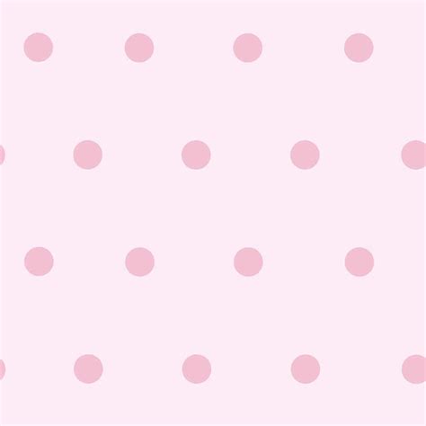 Baby Pink Polka Dot Background