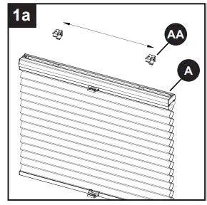Allen Roth 54795 Cordless Top Down Bottom Up Blackout Shade Instruction