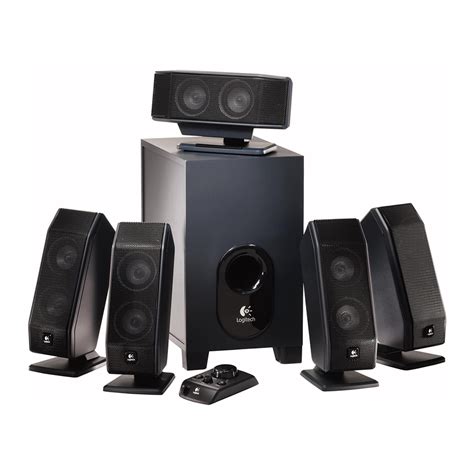 Logitech 970223 0403 X 540 5 1 Ch Pc Multimedia Home Theater Speaker