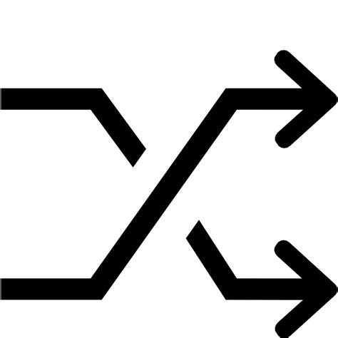 Shuffle Vector Svg Icon Svg Repo
