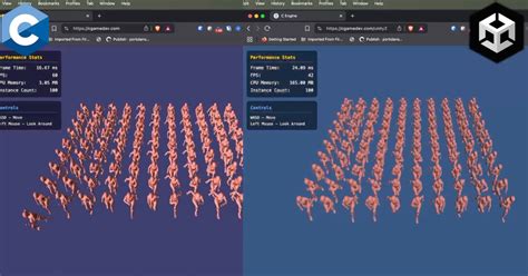 Developer Proves His Game Engine Runs Faster Than Unity On Web