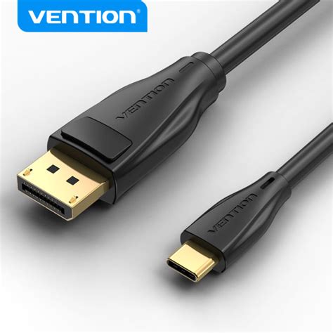 Vention Type c to displayport cable อะแดปเตอร์ 4K 60Hz/2K 144Hz/1080P ...