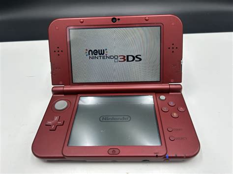 【やや傷や汚れあり】 Nintendo ニンテンドー New 3ds Ll ゲーム機 3ds 本体 ゲーム メタリックレッド Red