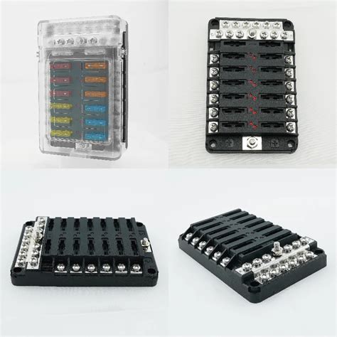 Buy 12 Way Blade Fuse Block With Negative Bus Bar From YIH SEAN ENTERPRISE CO LTD China
