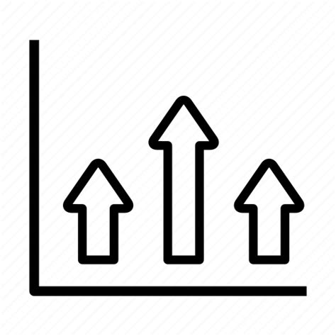 Chart Graph Growth Increase Increment Uptrend Icon Download On