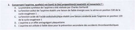 Aspirine UE6 Initiation à la Connaissance du Médicament Tutorat