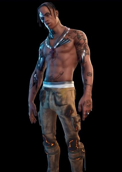 Travis Scott Fortnite Fan Casting
