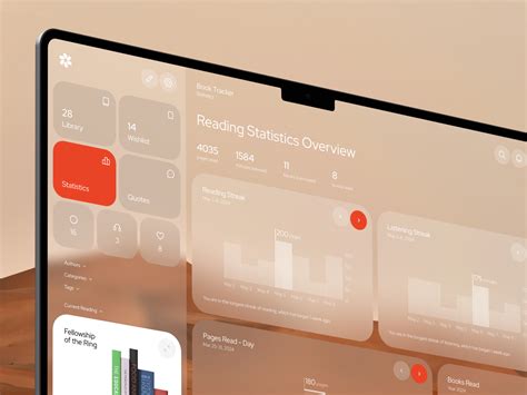 Book Tracker Reading App Dashboard By Your Team ⭐ On Dribbble