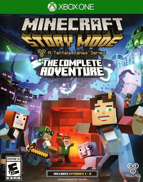 Minecraft Story Mode Complete Adventure Xbox One Retro Island Gaming