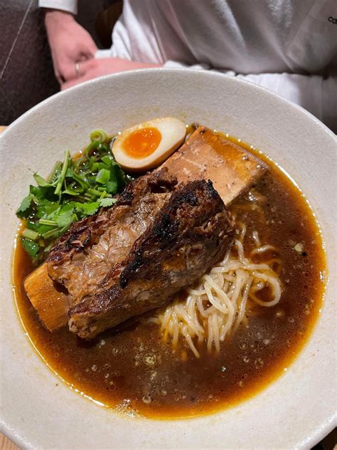 Beef Short Rib Shoyu From A Local Ramen Place Rramen