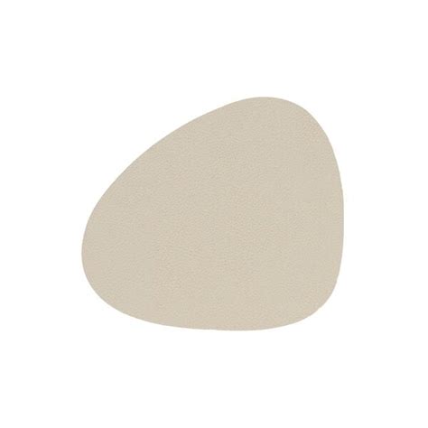 Lind Dna Curve Glass Mat Cream Serene Leather Finnish Design Shop