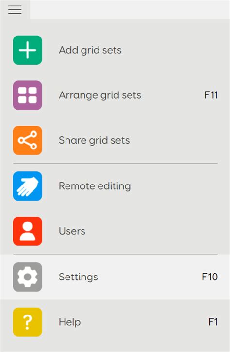 reduce the size of large grid sets in grid 3 smartbox hub