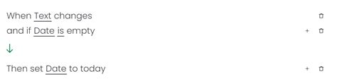 Automations For When The Text Column Is Filled To Set The Date