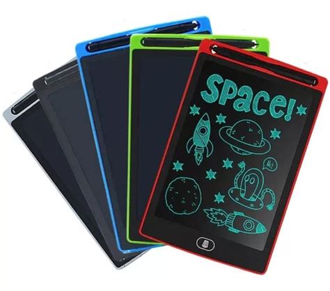 Pizarra Magica Tablet Lcd Anotador Dibuja Borra