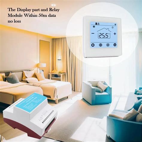 Rtu Mobus Noise Free Climate Controller Complete Function Hotel Thermostat