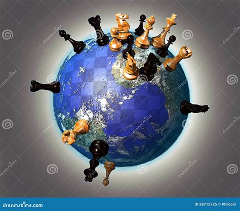 Chess Game Checkmate Cartoon Vector Illustration