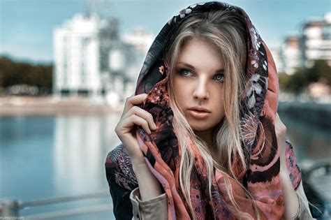 тапети лице жени на открито Дами модел Рус дълбочина на рязкост