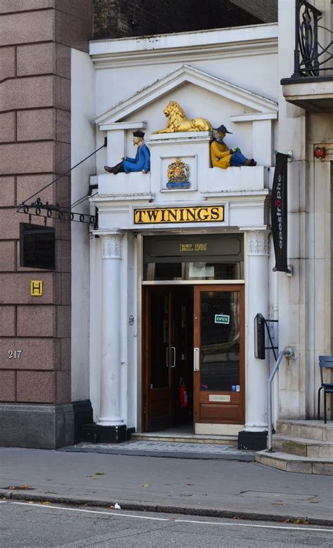 Londons Historic Shops And Markets R Twinings And Co 216 Strand Wc2